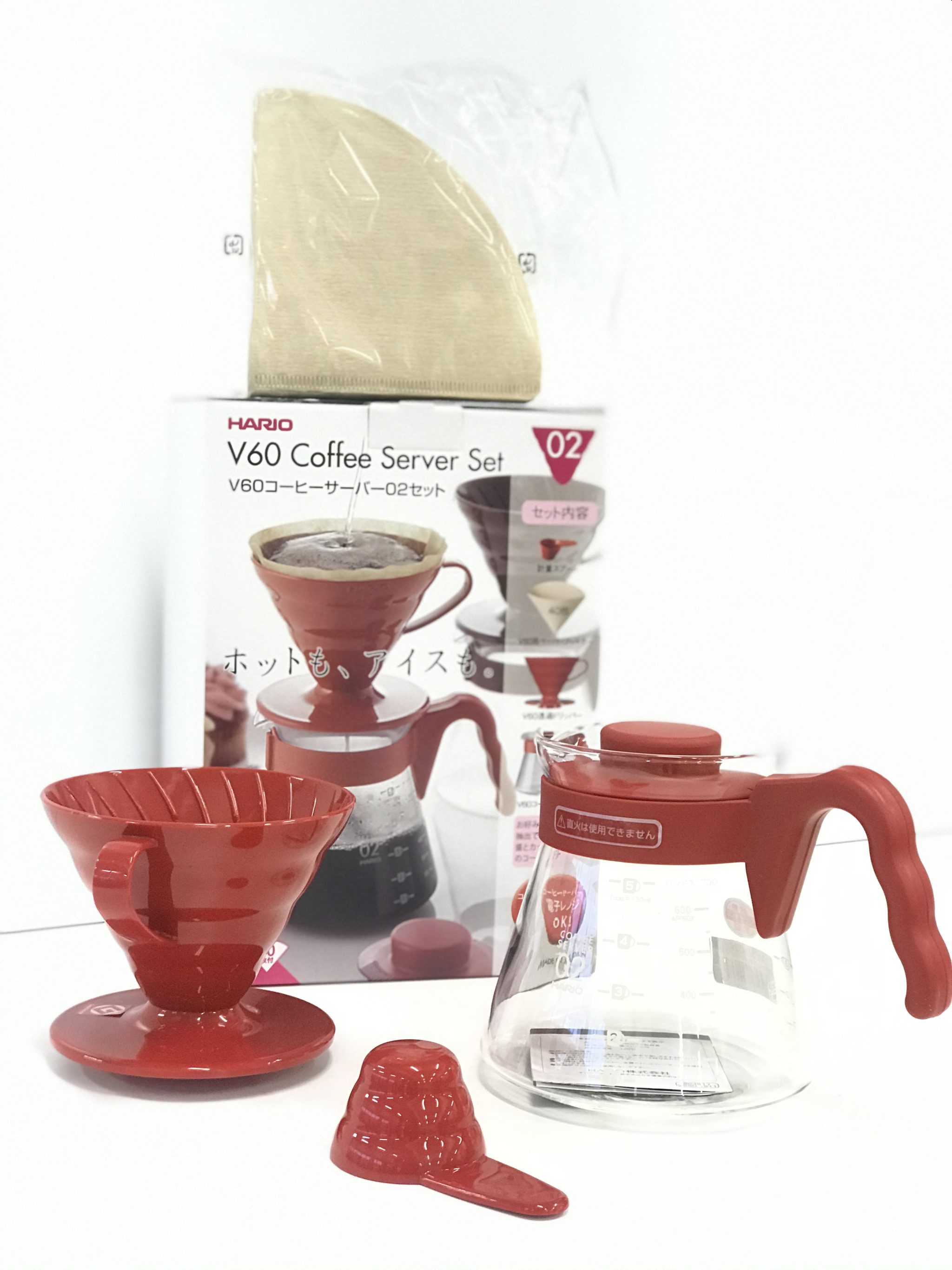 Hario V60 Coffee Server Set Paahtimo Papu